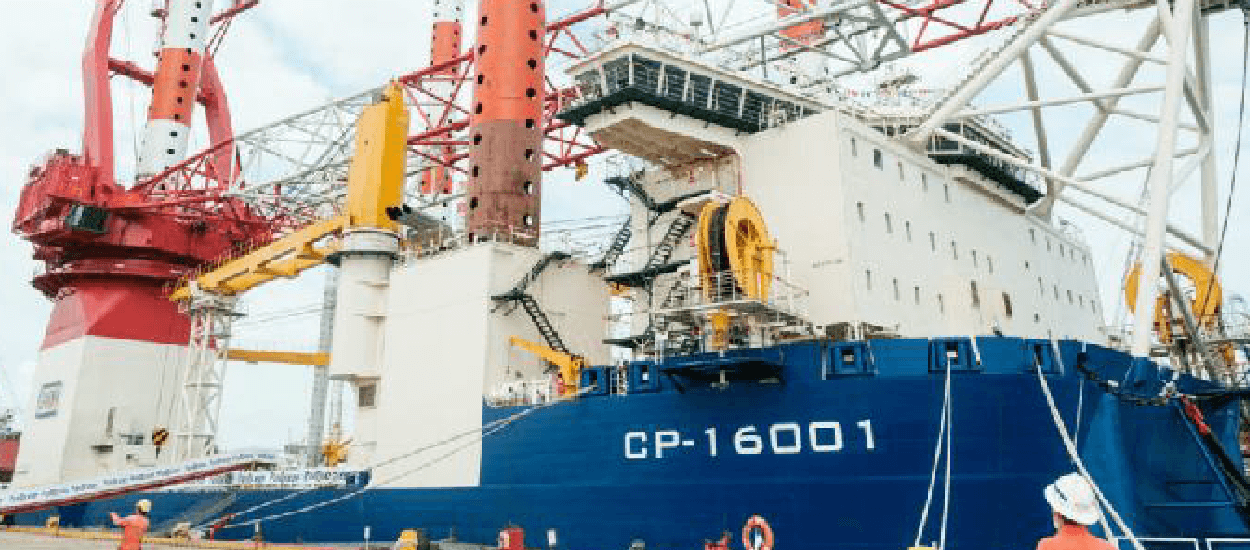 Batam Shipyard Launches Offshore Wind Turbine Installation Vessel for ...
