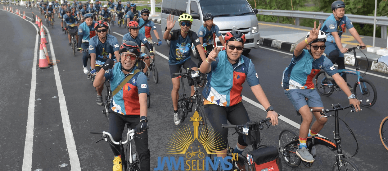 Batam Welcomes 3,000 Cyclists as Host of National Folding Bike Jamboree ...