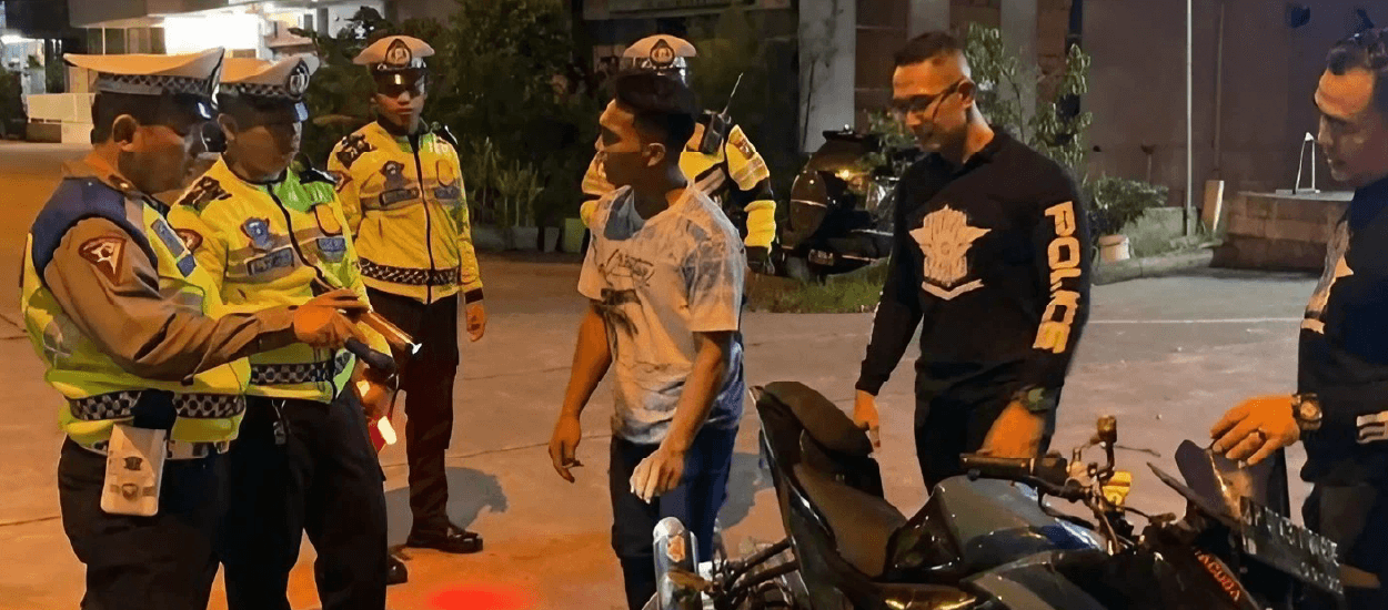 Batam Police Clamp Down on Illegal Street Racing and Vehicle Violations ...