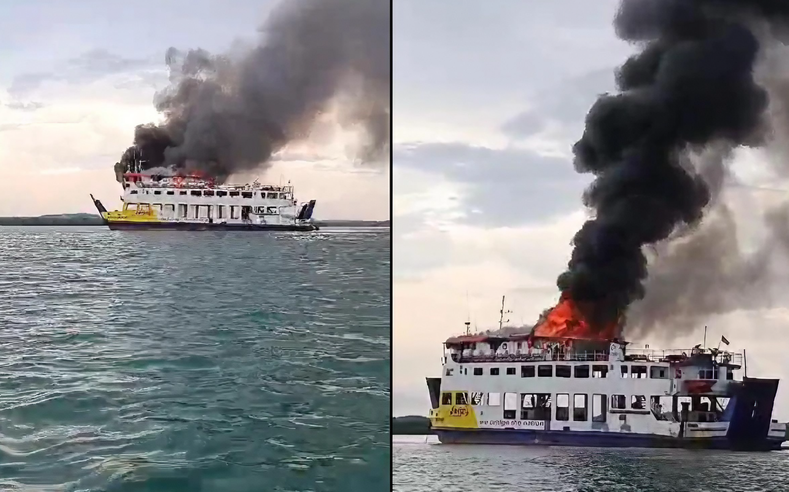 Ferry Ablaze in Batam: KMP Tandeman Catches Fire at Anchor - Best ...