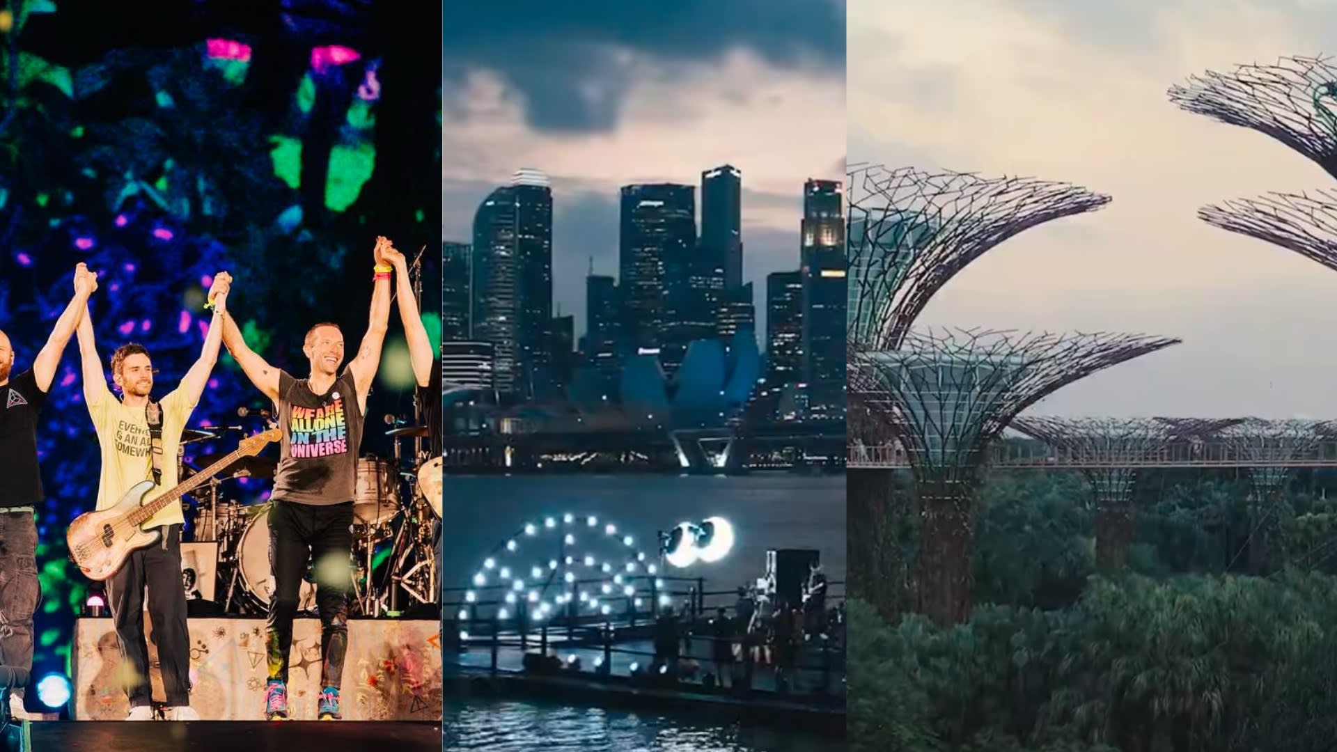 Coldplay Unveils New Music Video Featuring Iconic Singapore Landmarks ...