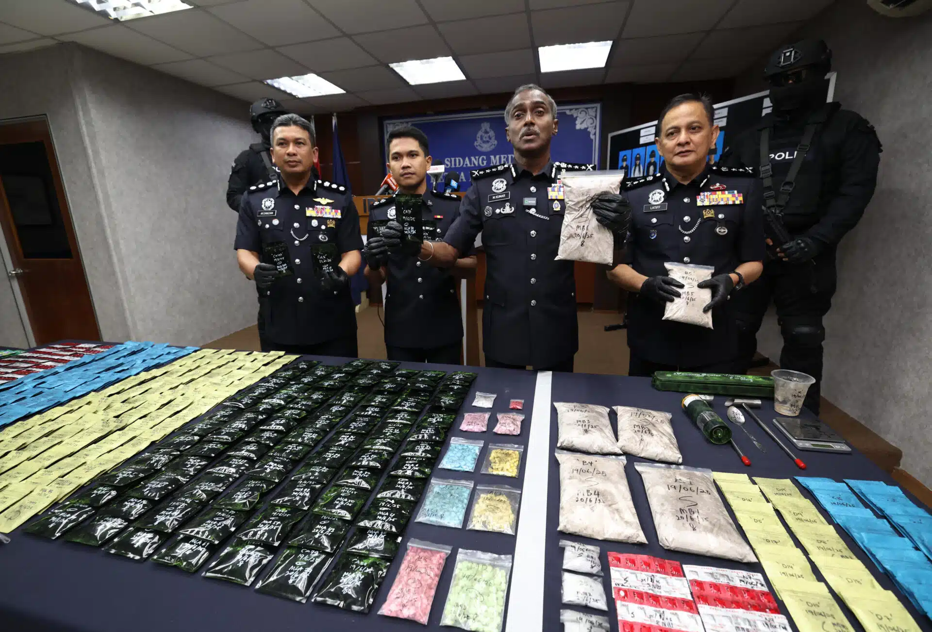 Syndicate Smashed: Johor Police Seize Nearly RM3 Million in Narcotics ...