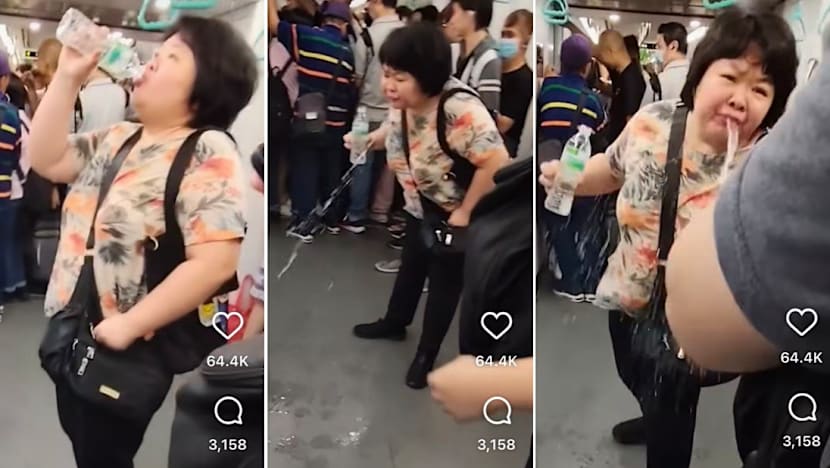 Public Disorder on MRT: Woman Charged After Spitting Water Incident ...